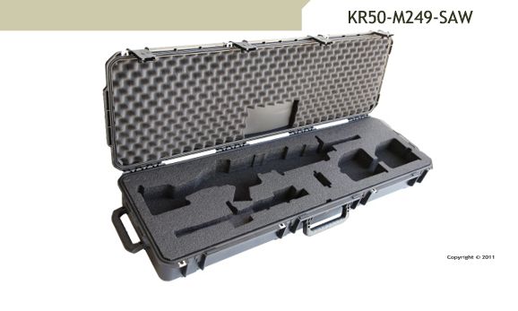 M249 SAW machine gun carrying case by GunCruzer